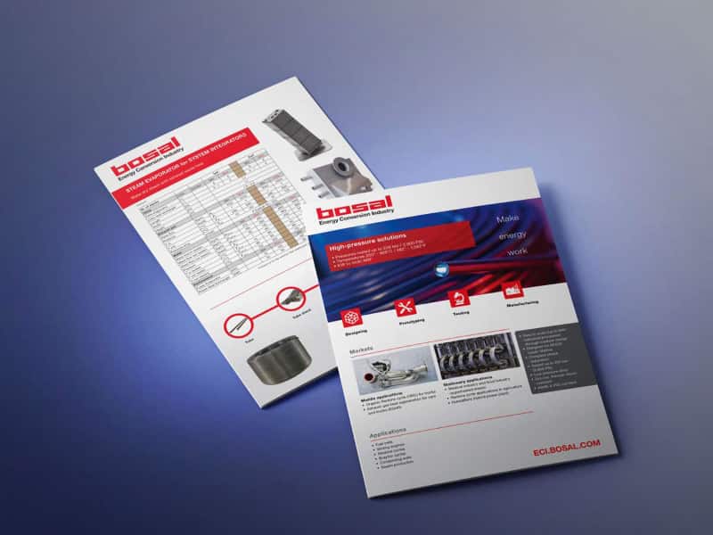 Focus op folders laten drukken voor een frisse look